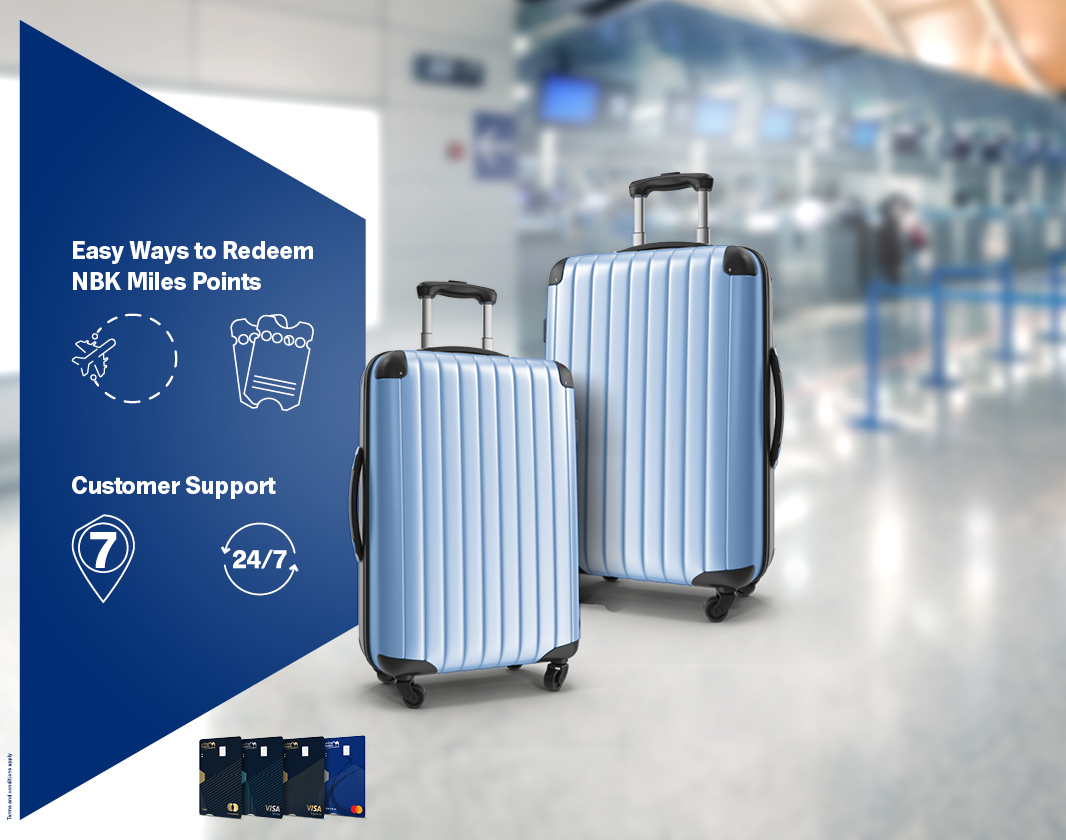 NBK Miles Program for Visa & Mastercard Credit Cards | NBK